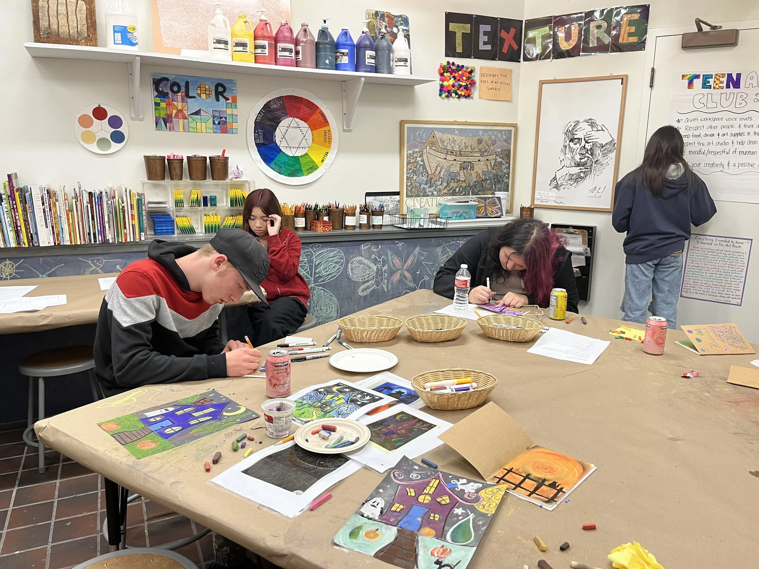Teen Art Club — Museum of Northwest Art