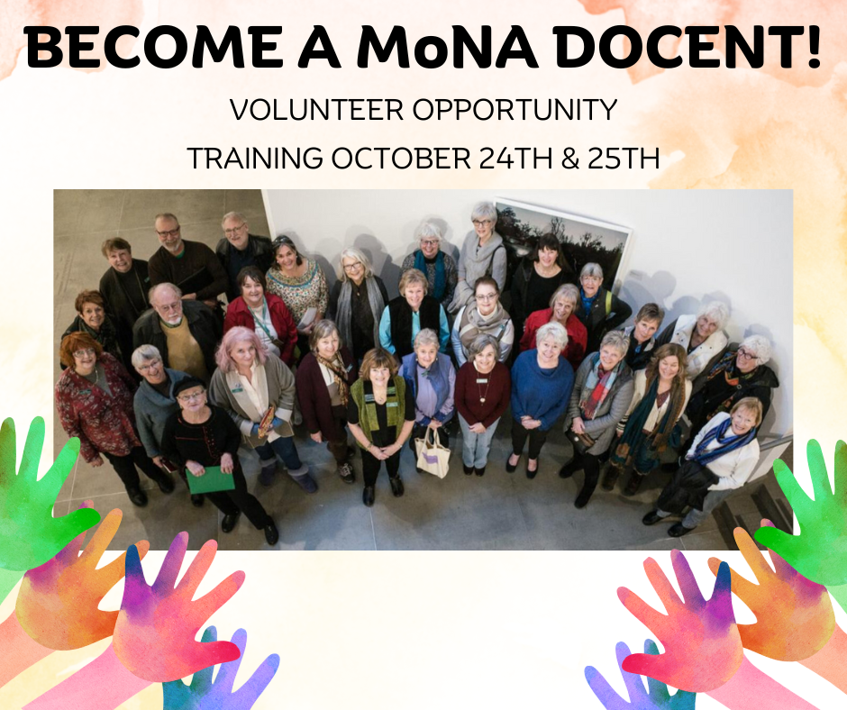 BECOME A MoNA DOCENT! — Museum of Northwest Art