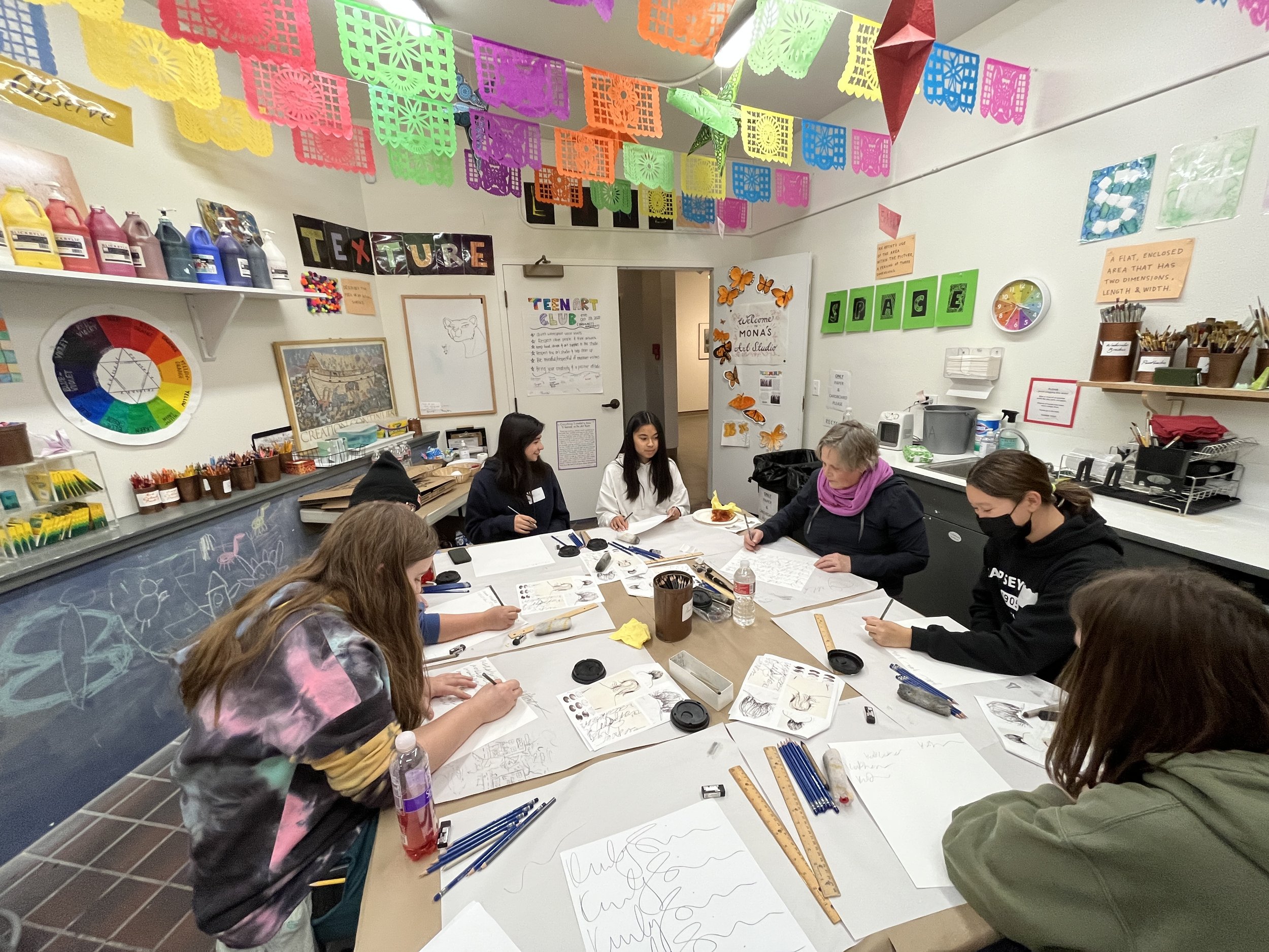 Teen Art Club — Museum of Northwest Art