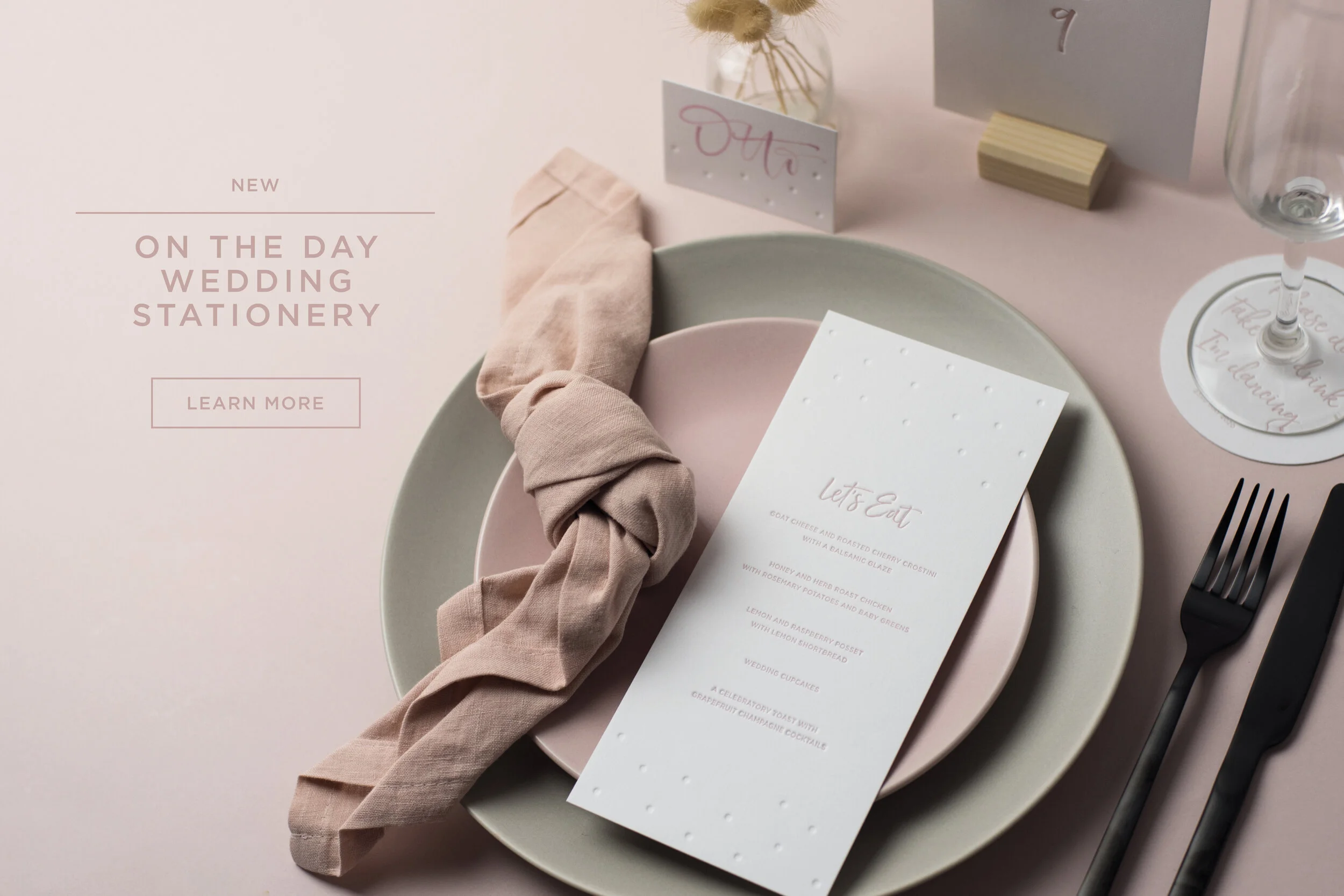 Modern Letterpress Stationery | Sarah and Maude | Derbyshire UK