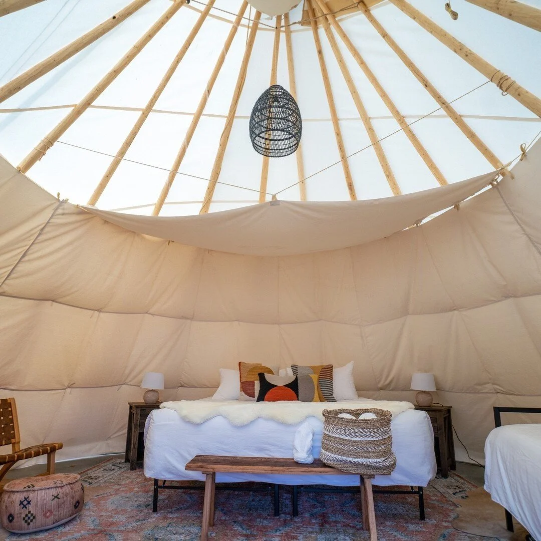 Luxe tipi lodging just 5 miles from Yellowstone National Park ...