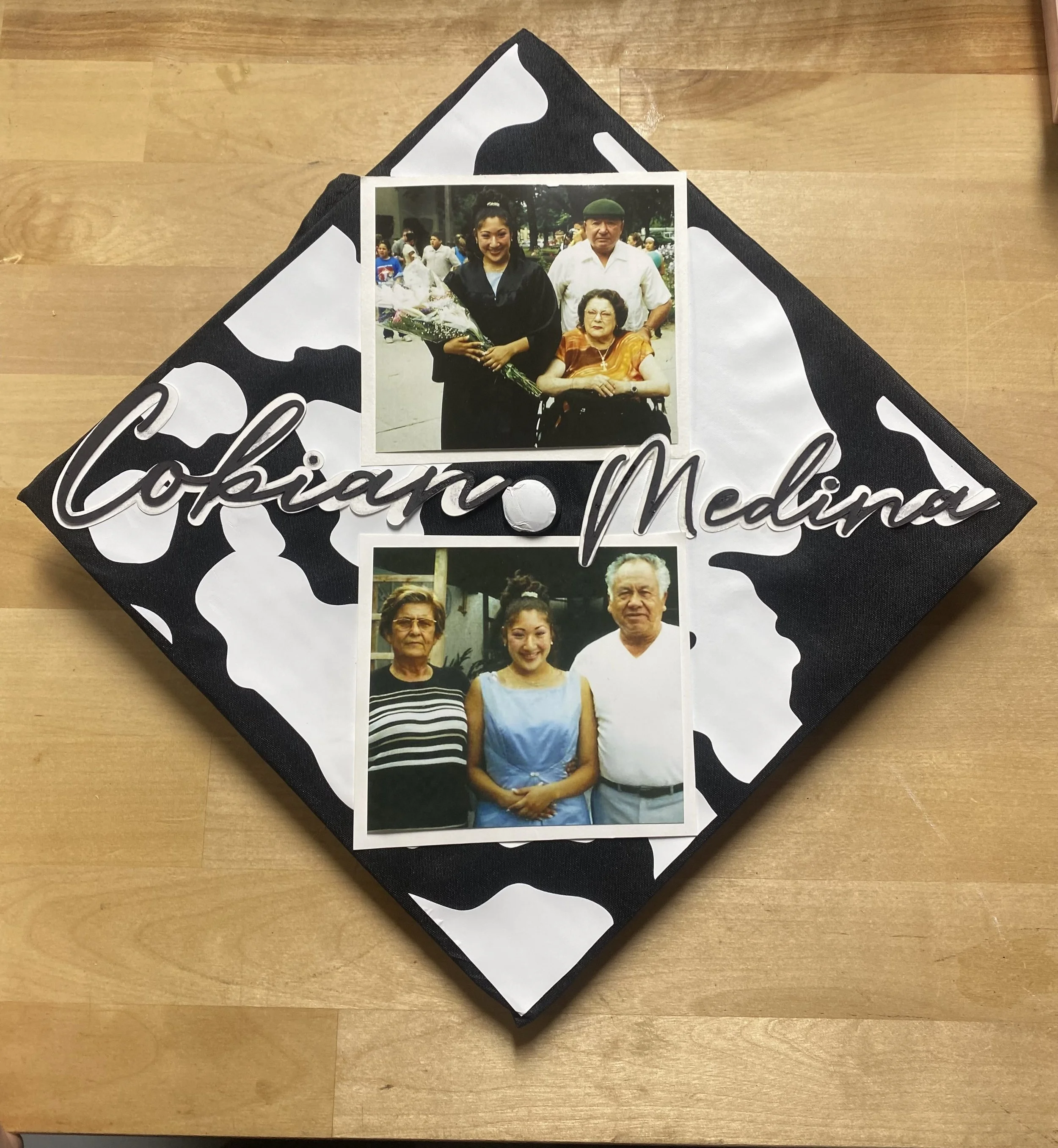 Custom-Made Graduation Cap Topper — MrsWrightPartyof9