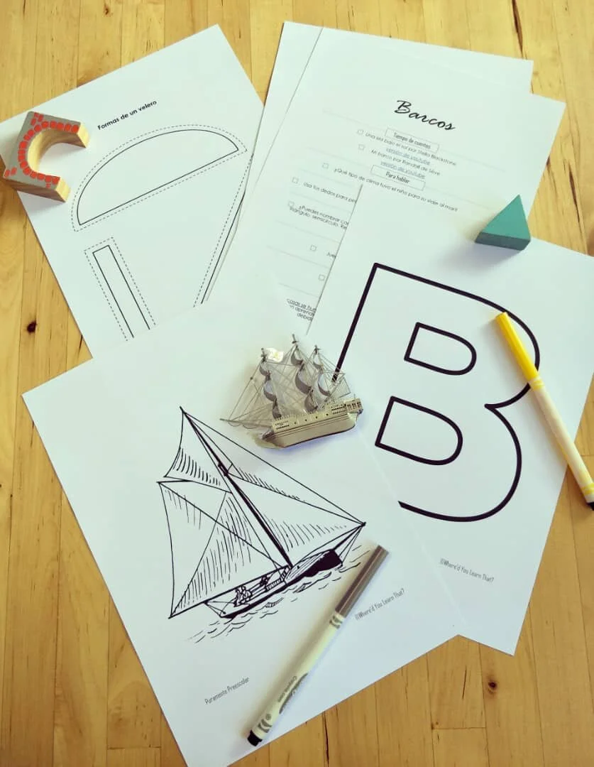 Parts of a Plant - Spanish — Where'd You Learn That? Homeschool