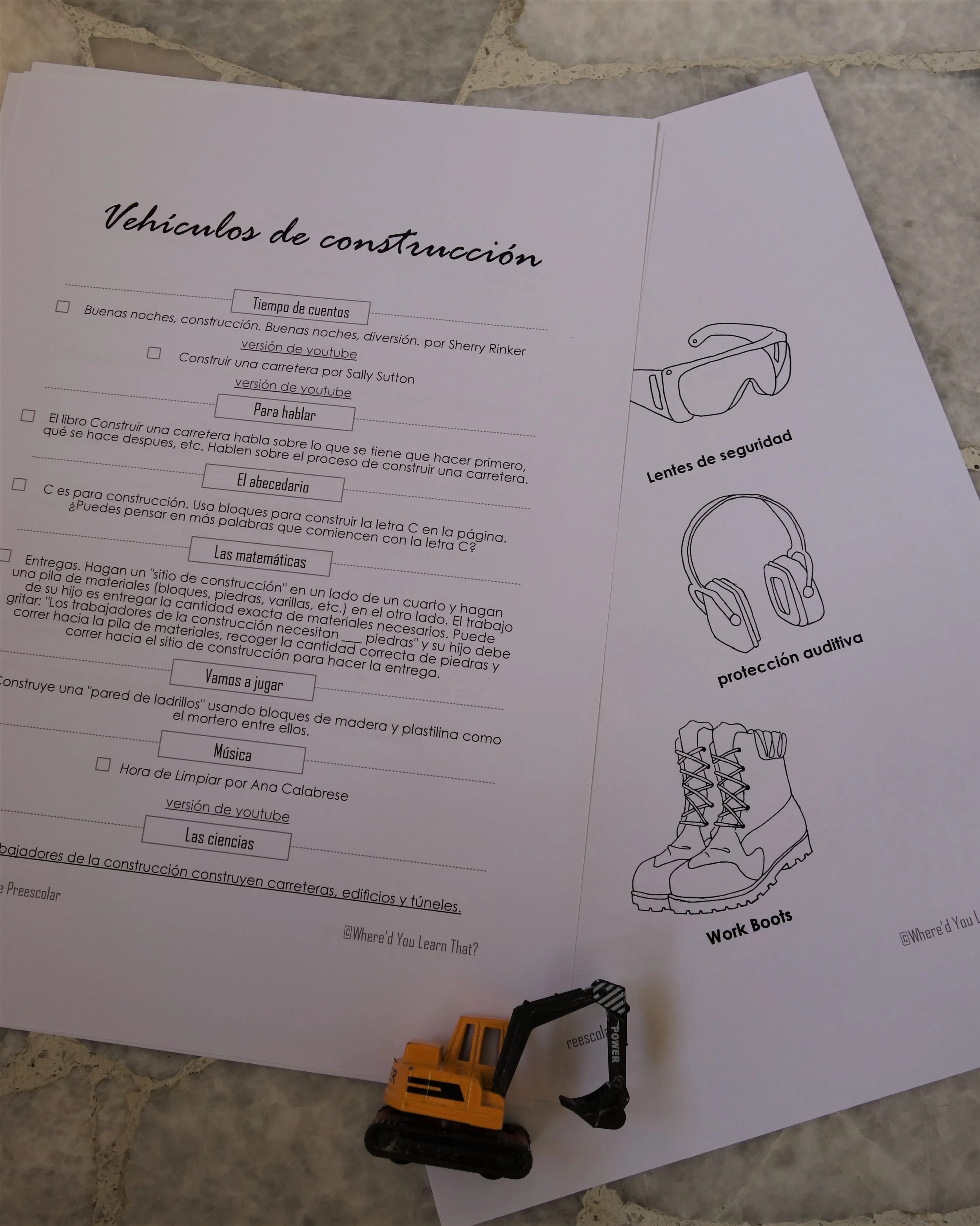 Parts of a Plant - Spanish — Where'd You Learn That? Homeschool