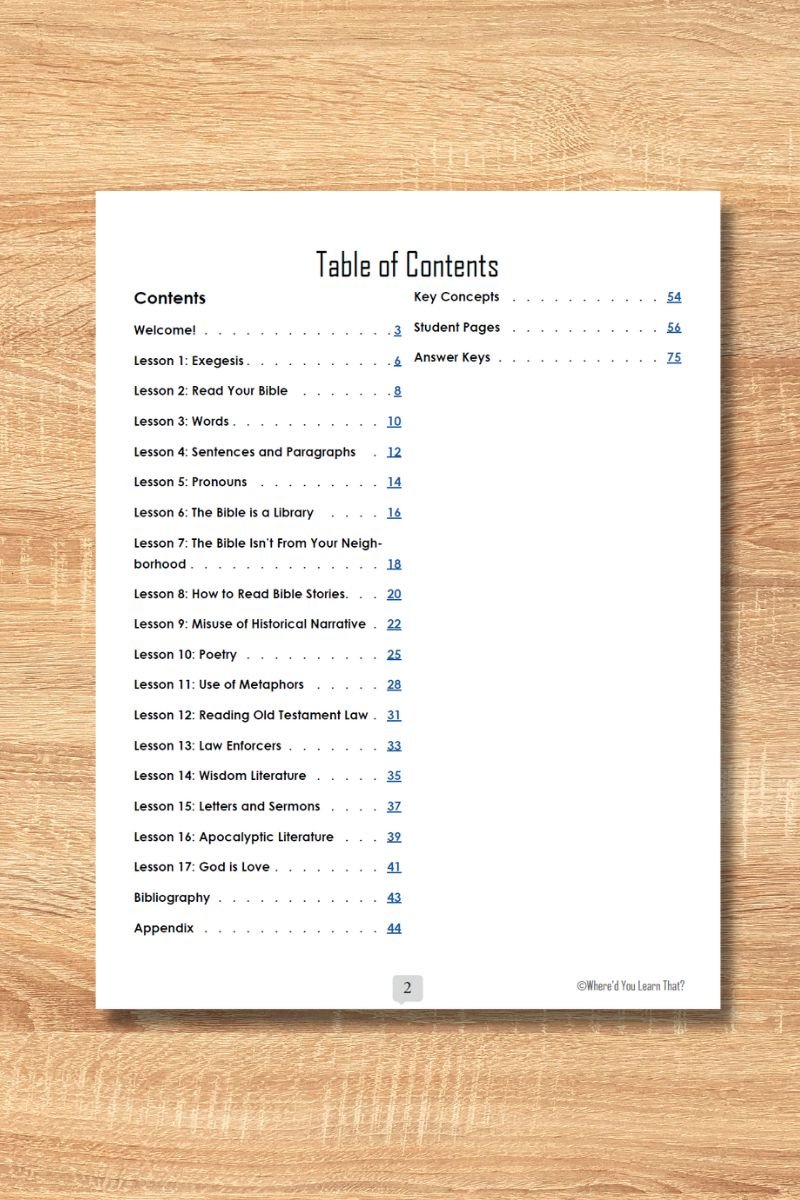 The Bible's Story: A Unit Study on the History of the Bible — Where'd ...