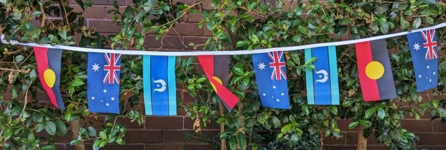 Monkey Bunting — Flag Monkey