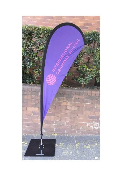 Tear Drop Flags & Bow Banners — Flag Monkey