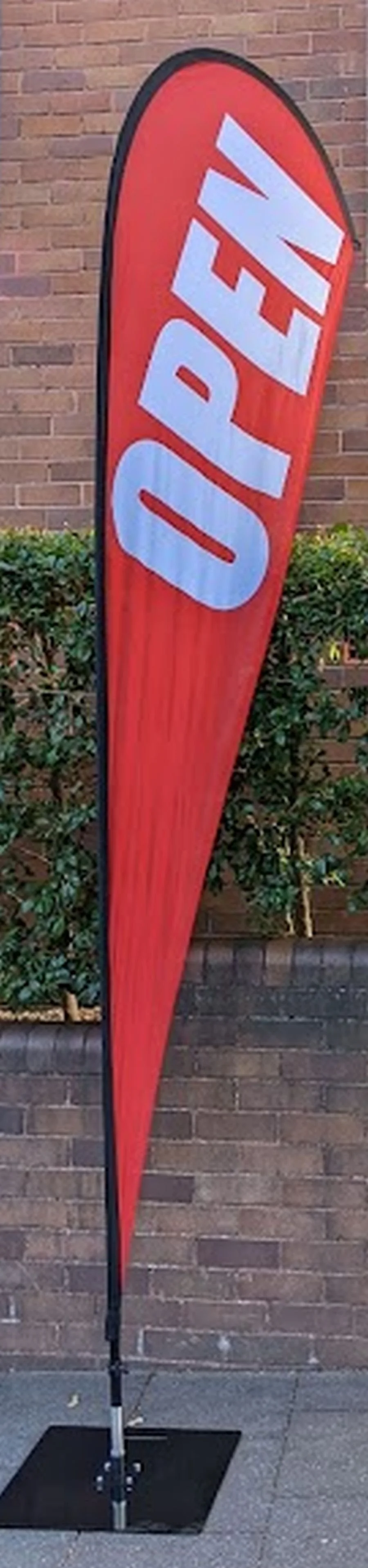 Tear Drop Flags & Bow Banners — Flag Monkey