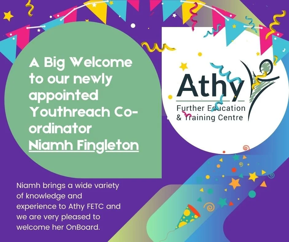 Welcome to the team… Niamh Fingleton — ATHY FETC