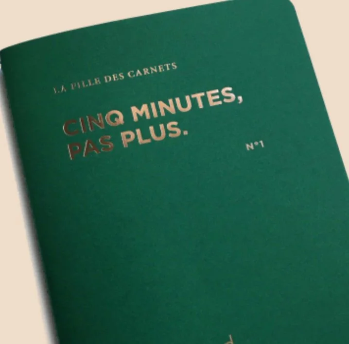 Cinq minutes, pas plus - Carnet France — La Fille des Carnets