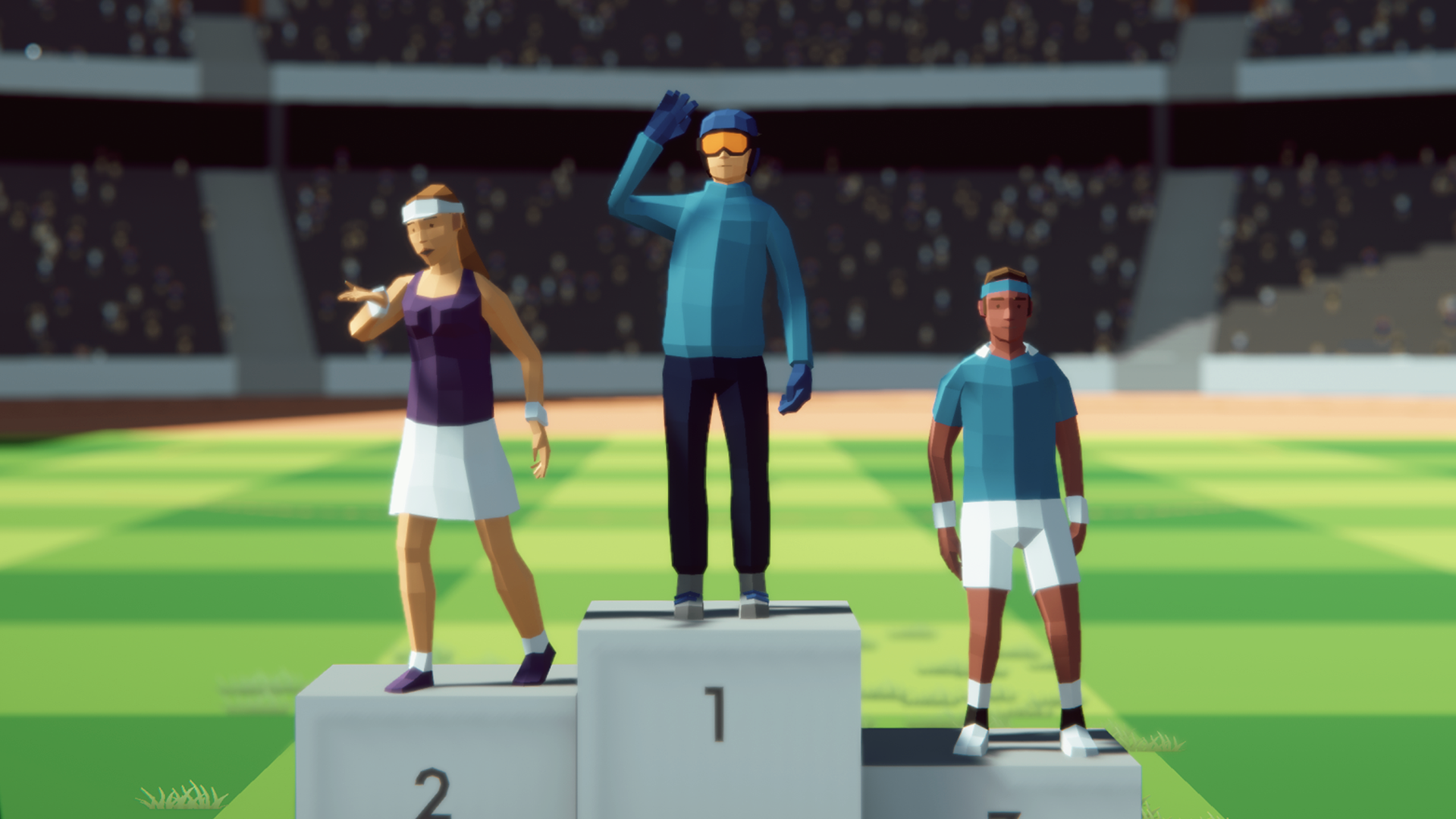 Low Poly Animated People — polyperfect