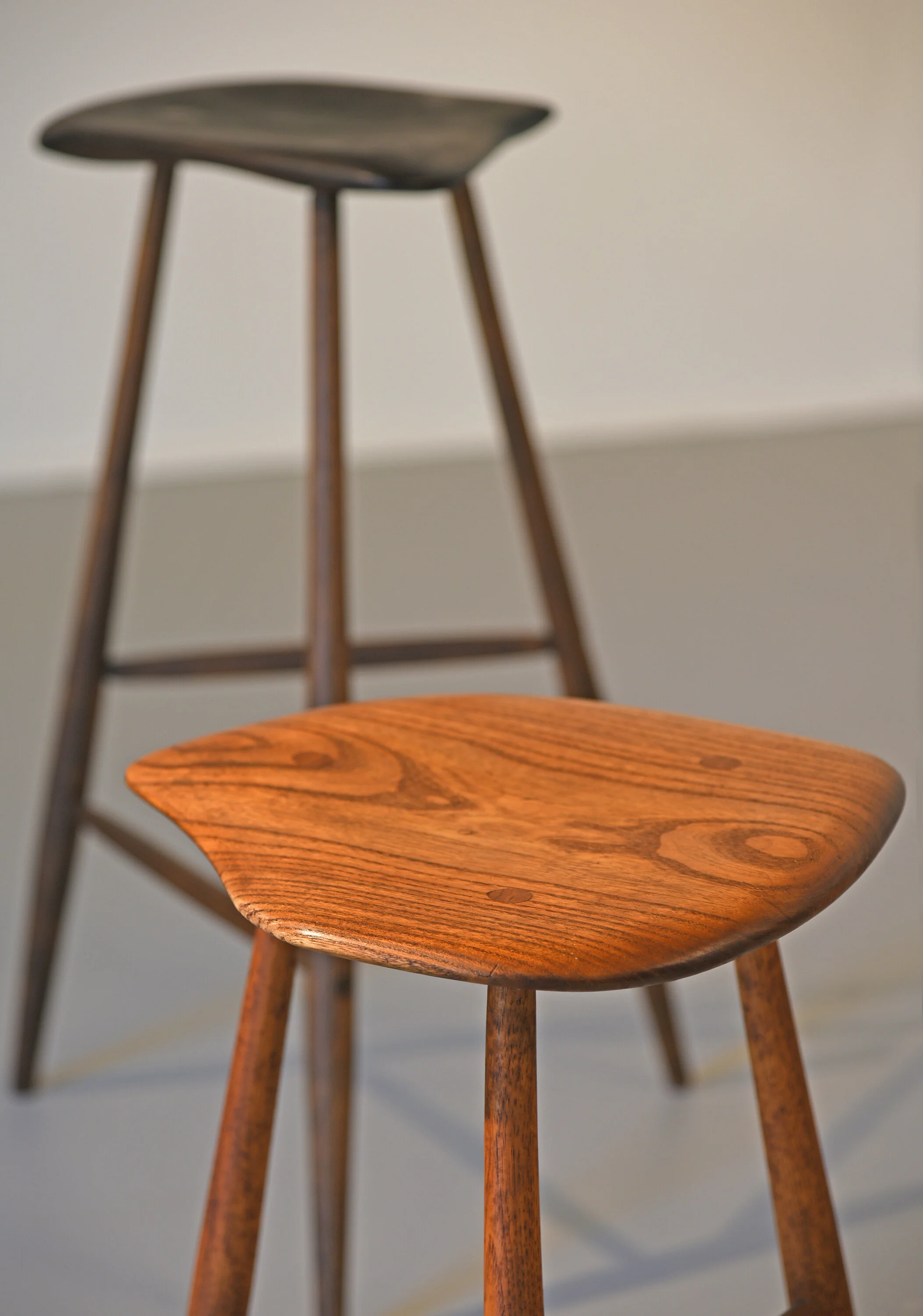 Set of Three Wharton Esherick Stools — The Exchange IntThe Exchange Int