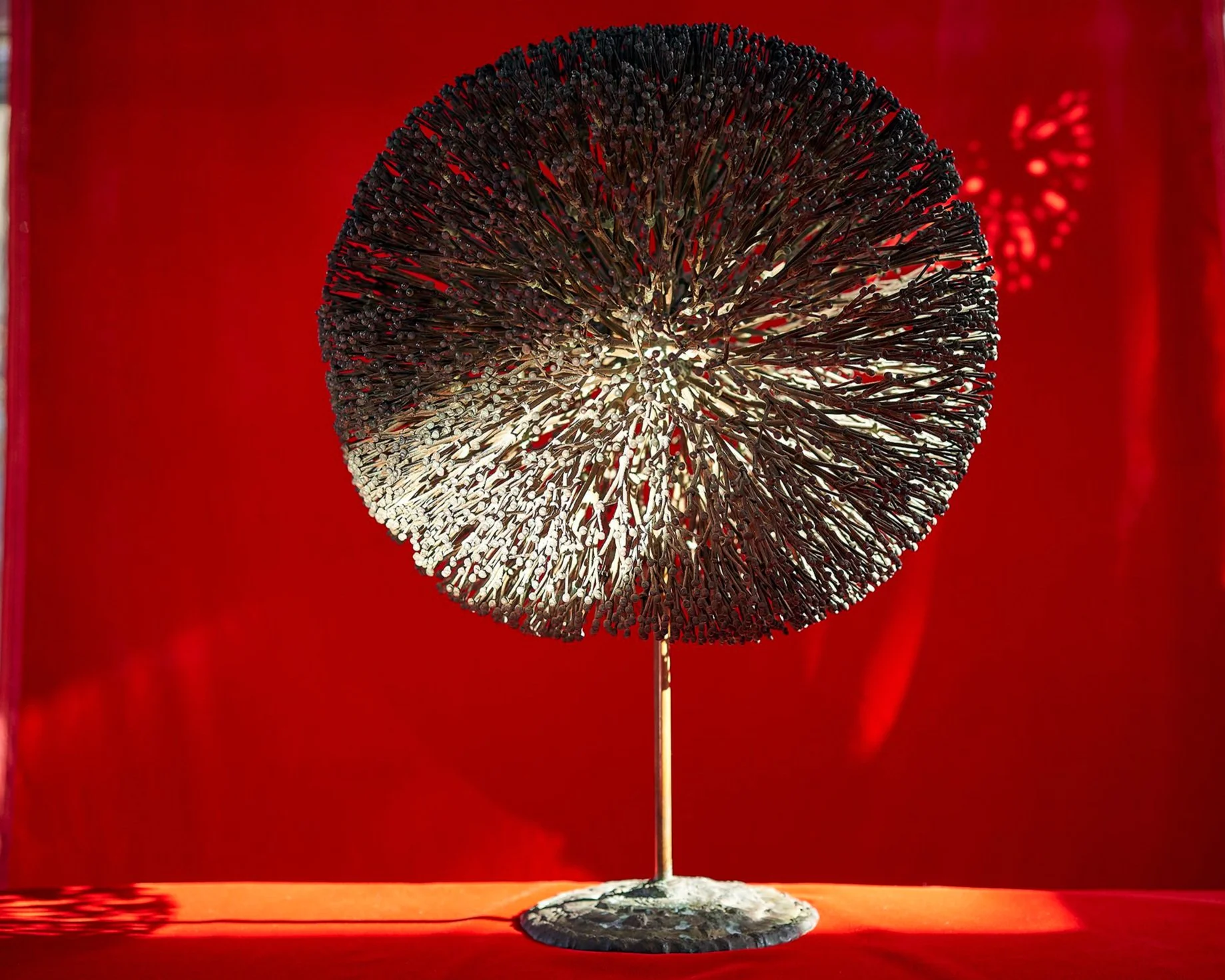 Harry Bertoia Dandelion Bush Form Sculpture The Exchange Int harry-bertoia-dandelion-bush-form-sculpture-the-exchange-int