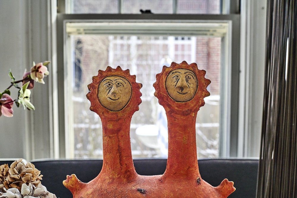 Bird House by American Ceramics Artist Stan Bitters For Hans Sumpf ...