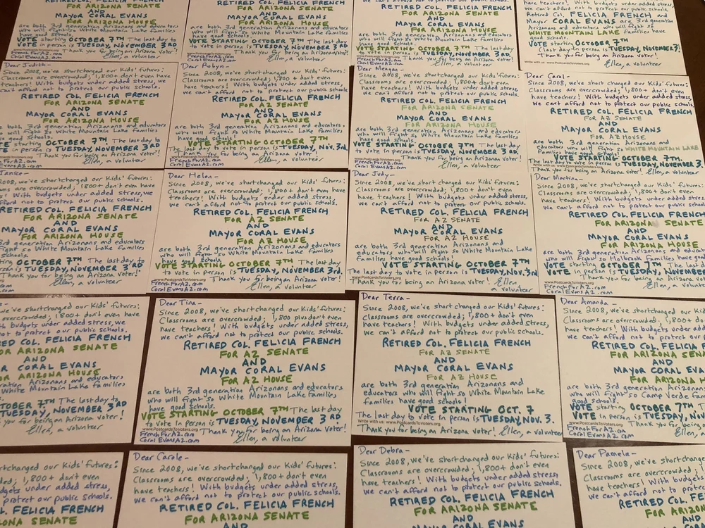 Postcard Examples — Markers For Democracy