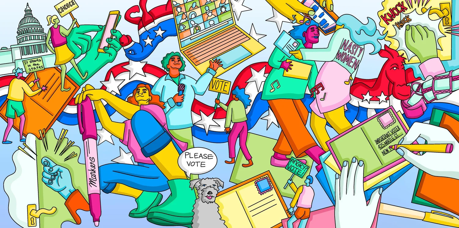 Markers For Democracy - Volunteer GOTV postcarding for Democratic ...