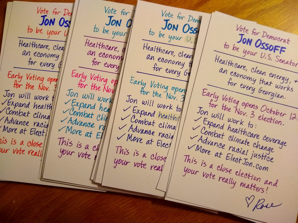 Postcard Examples — Markers For Democracy