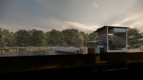 Floating Core Tiny Home — studio^RISE