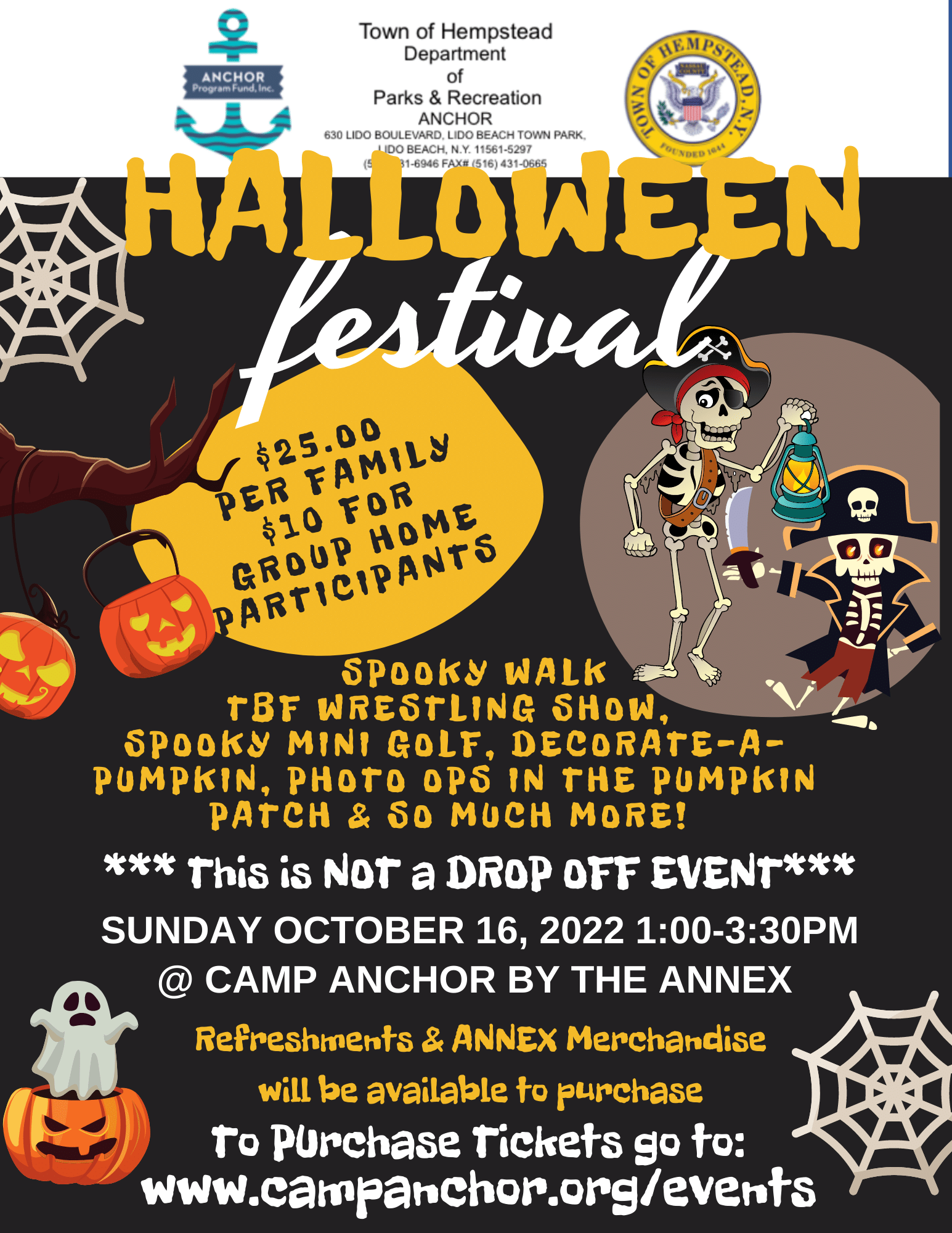 HALLOWEEN FESTIVAL Anchor Program Fund HALLOWEEN FESTIVAL Anchor Program Fund