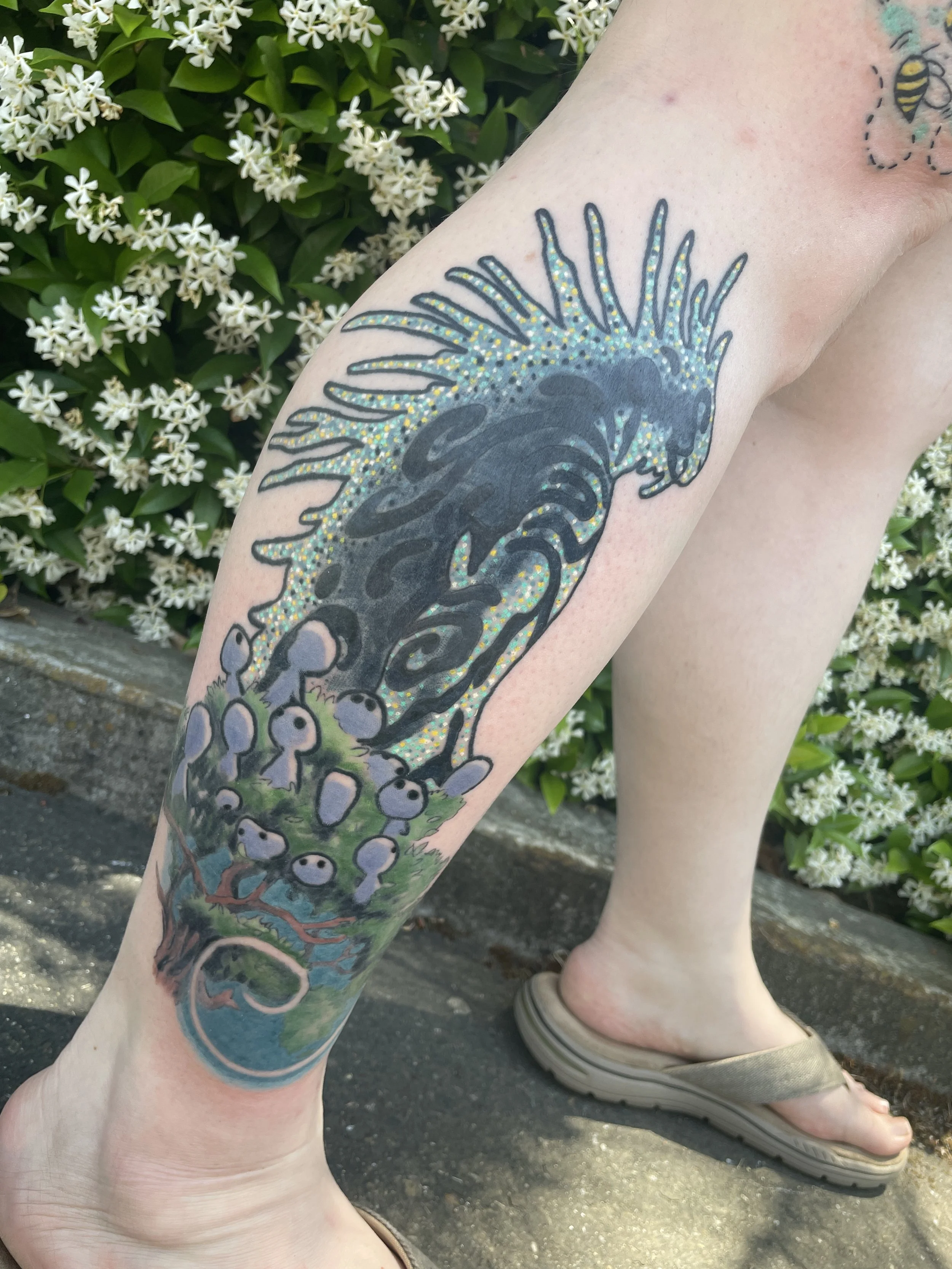 Princess Mononoke Nightwalker Tattoo