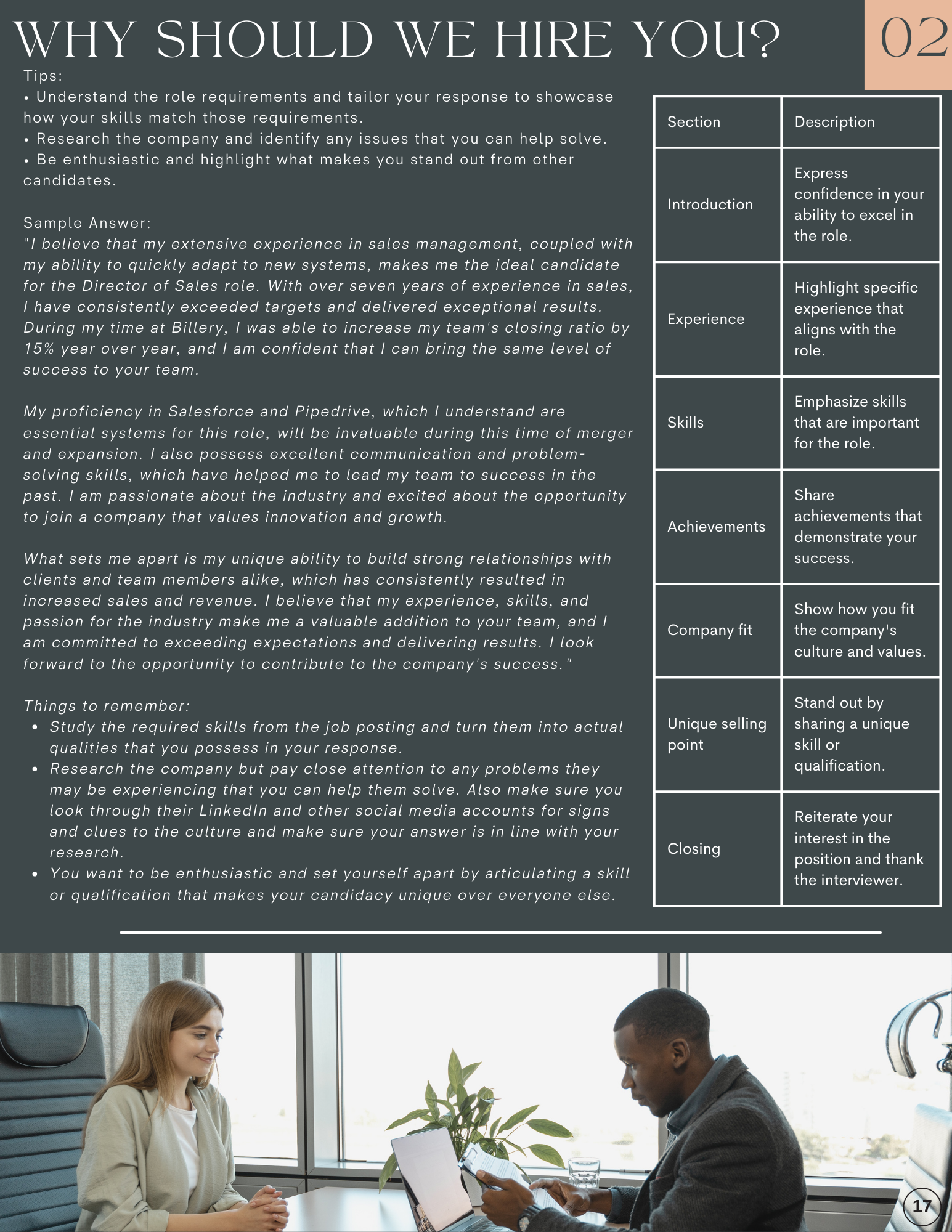 Interview — Trainer Terry