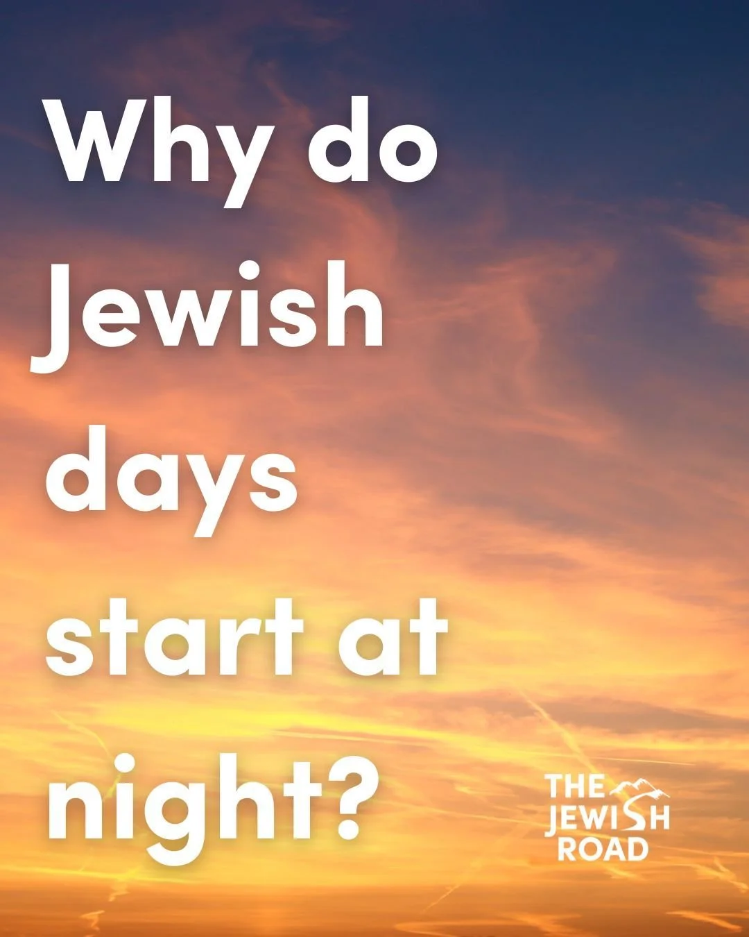 Thank You — The Jewish Road