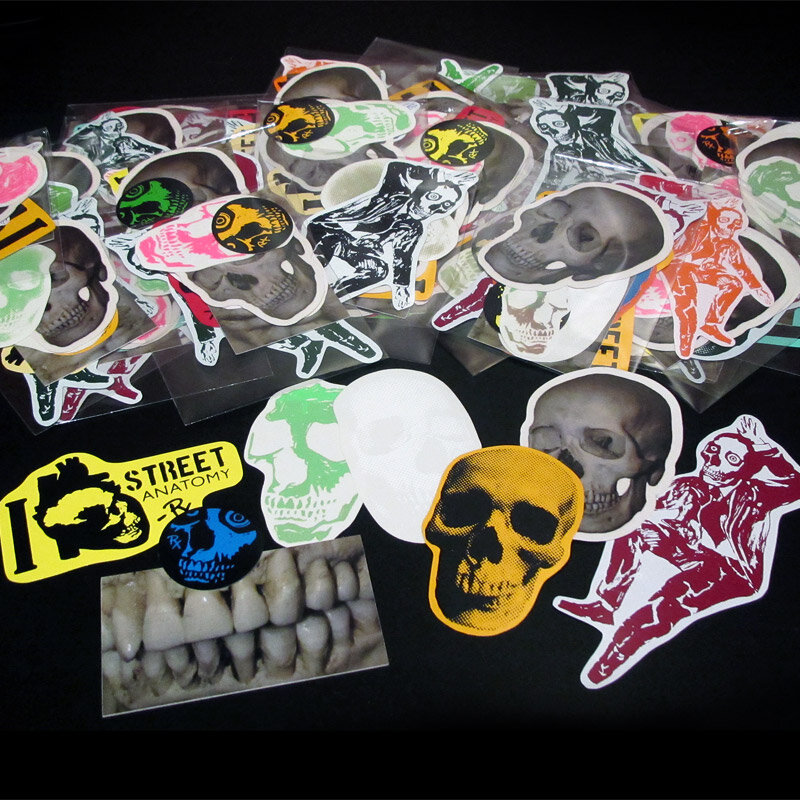 Rx x Street Anatomy Sticker Packs Volume 1 — STREET ANATOMY