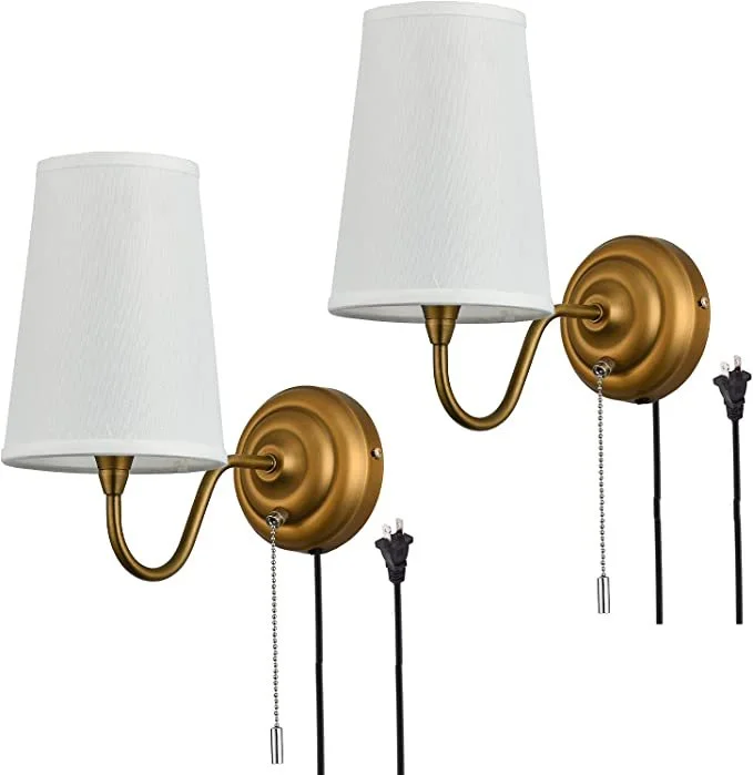 15 Beautiful Plug-In Sconces for under $100 — Brass & Oak