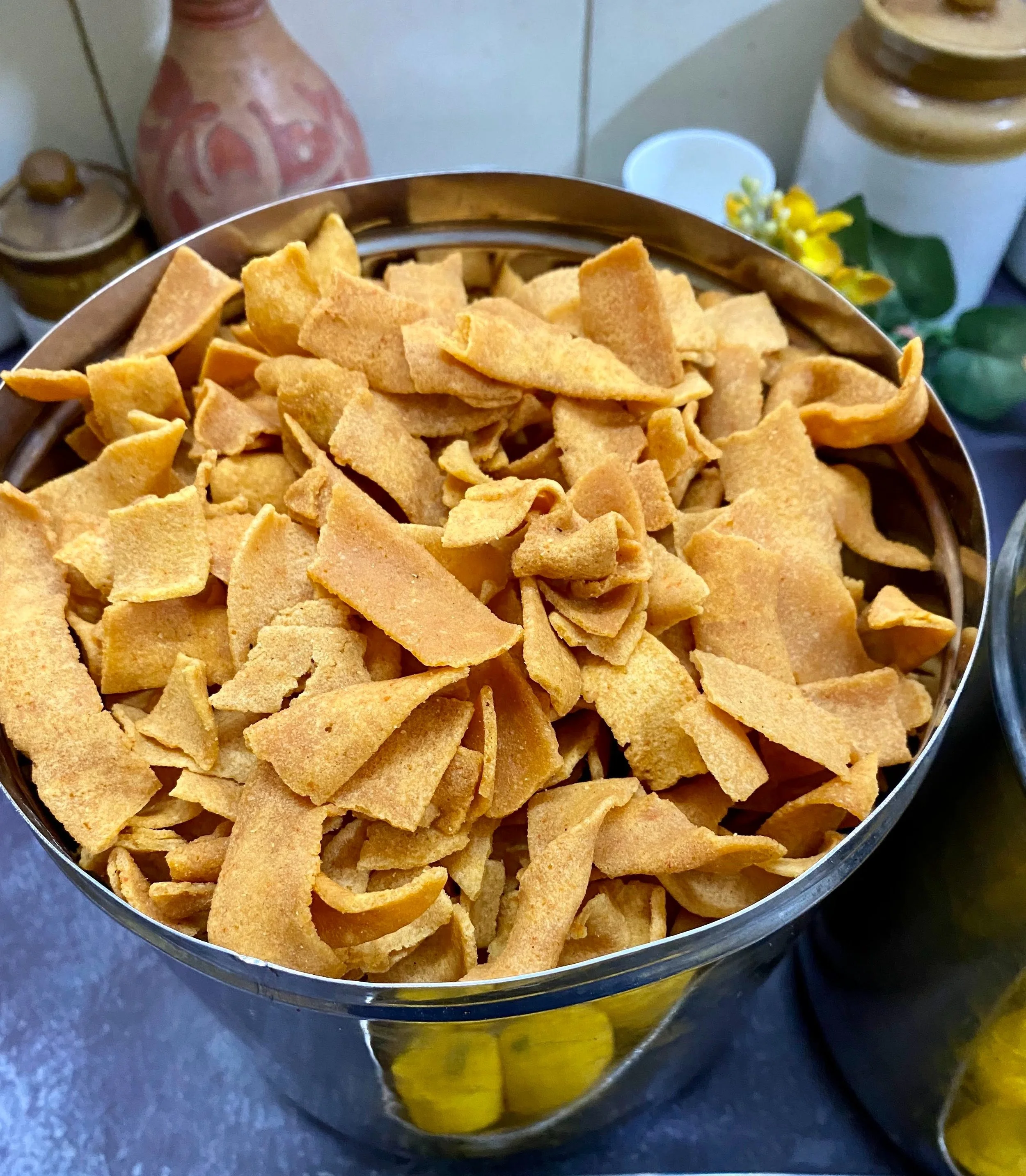 Ribbon Pakoda — Your Everyday Cook