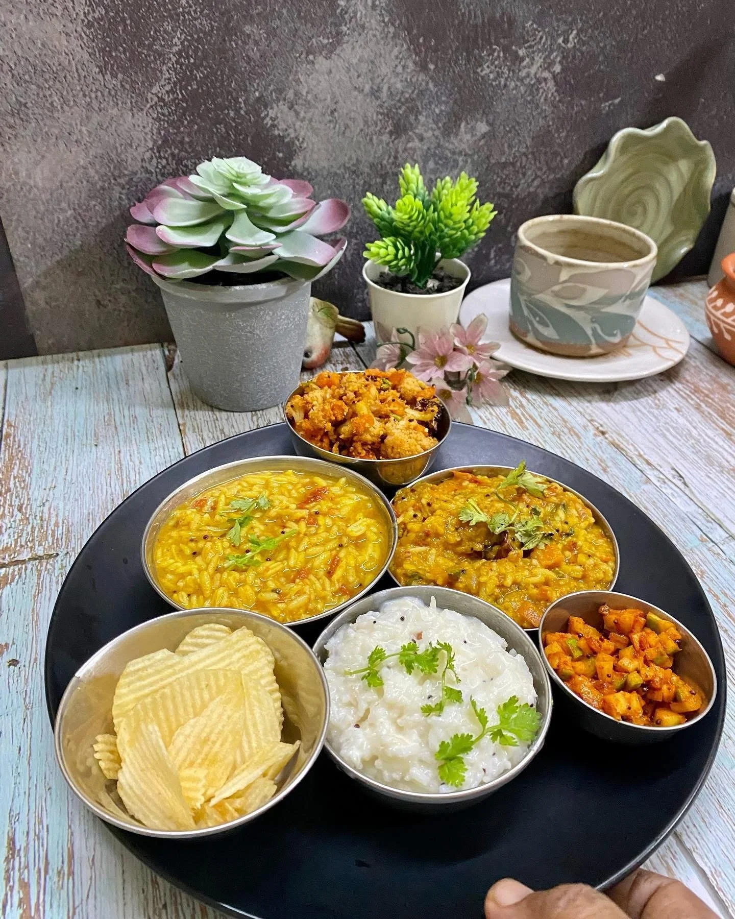 One pot Rasam sadham — Your Everyday Cook