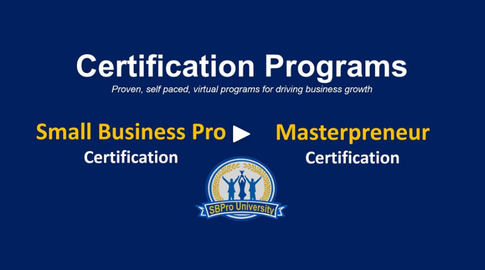 Small Business Pro University - Online Training Courses