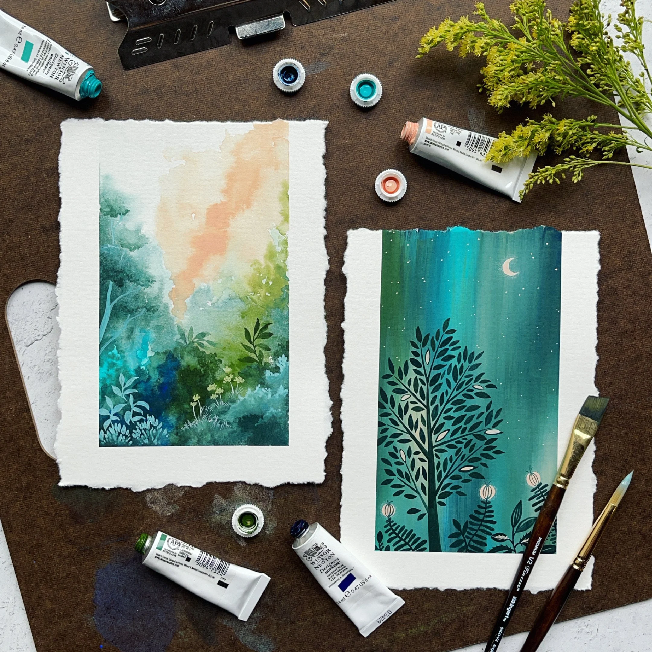 Ruth Wilshaw - Modern Gouache Artist