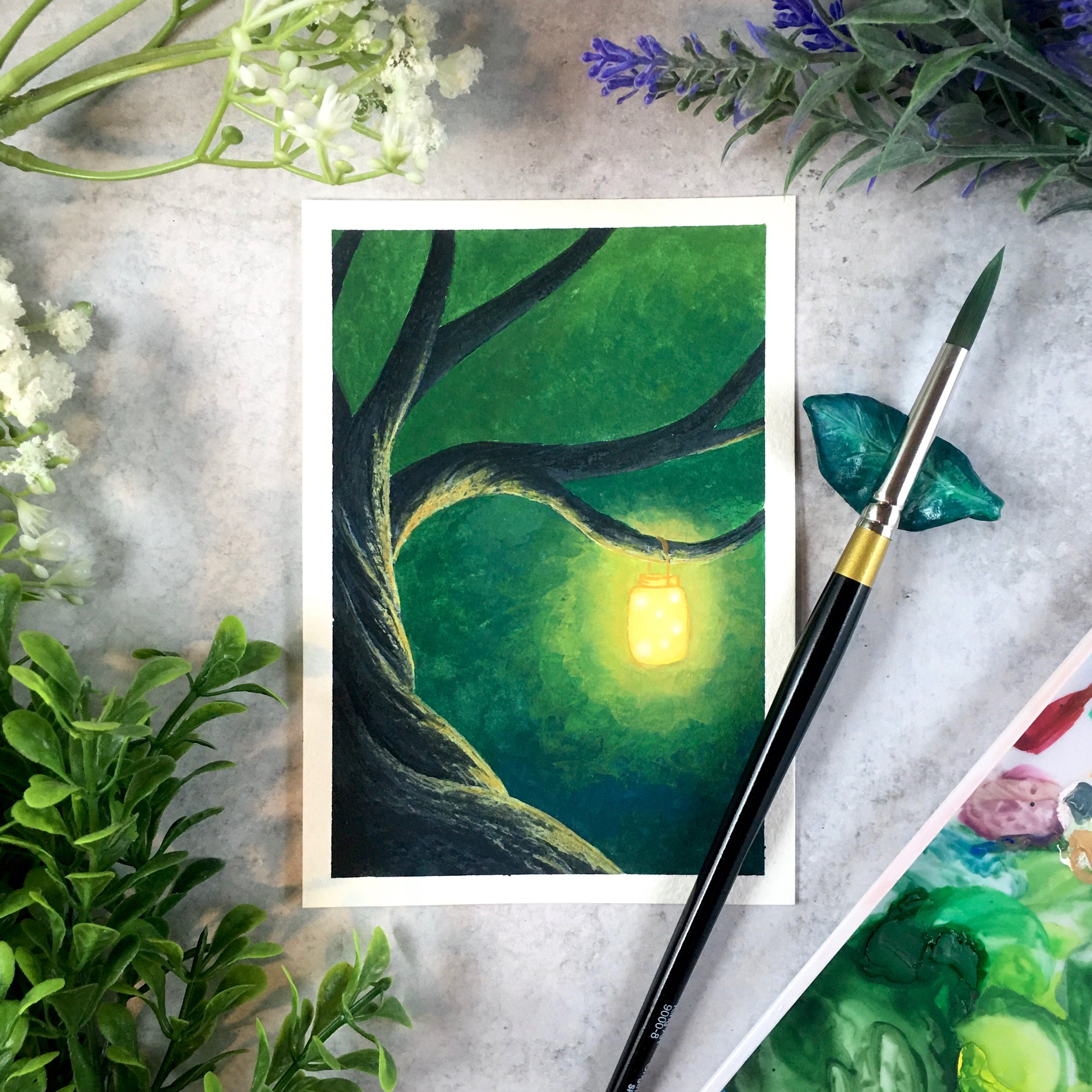 Ruth Wilshaw - Modern Gouache Artist