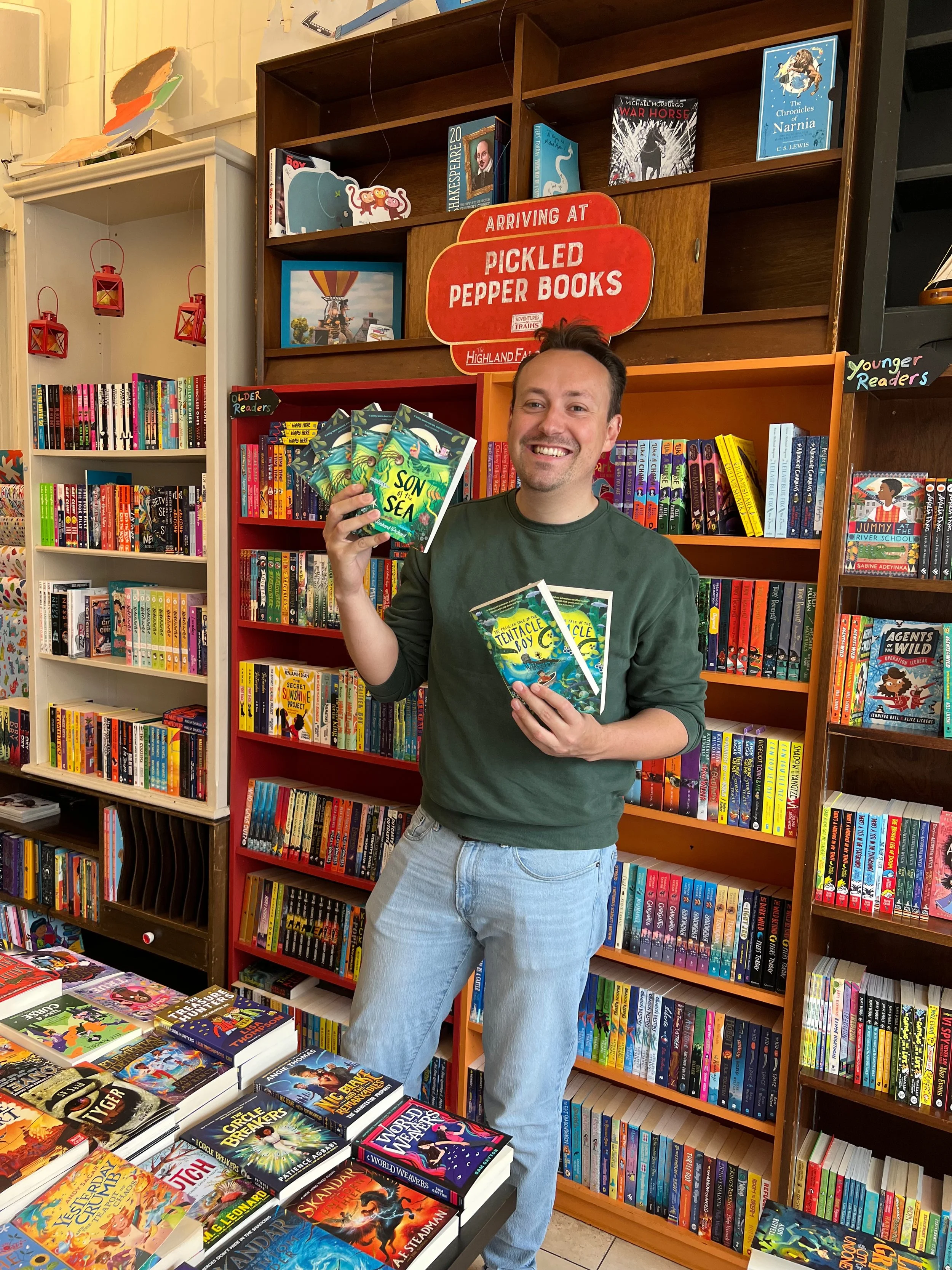 Son of the Sea is out now! — Richard Pickard – Author