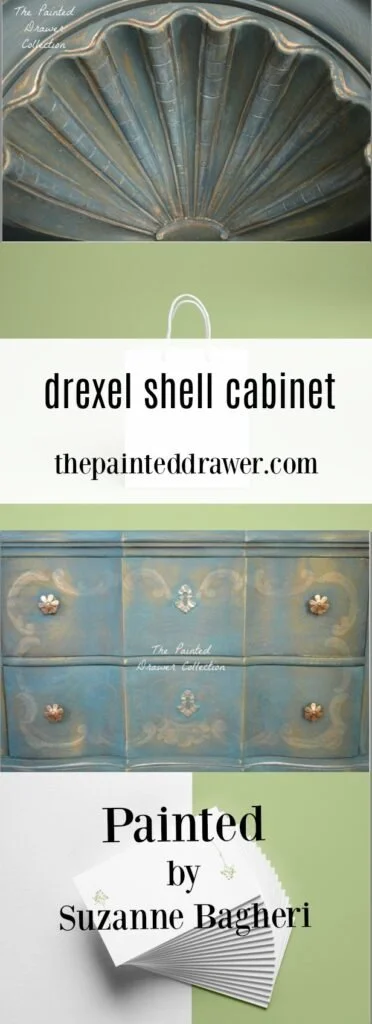 The Drexel Shell Cabinet in Annie Sloan Paints Furniture Makeover ...
