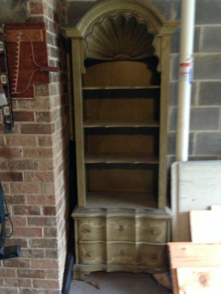 The Drexel Shell Cabinet in Annie Sloan Paints Furniture Makeover ...