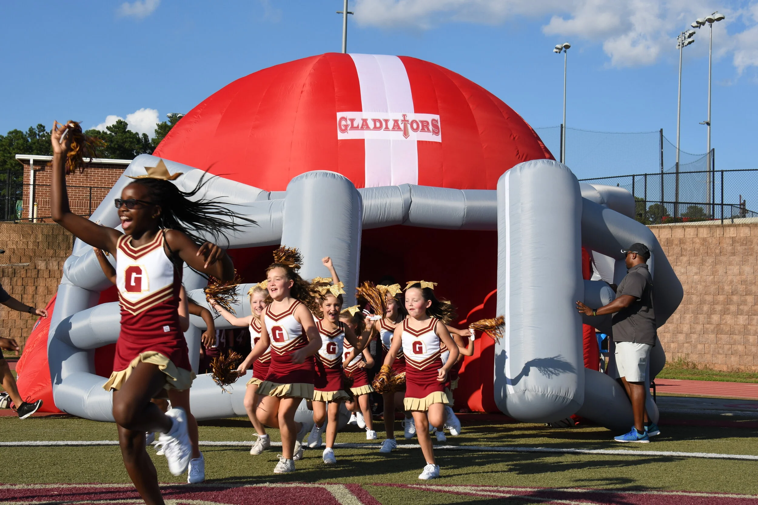 K - 5th Cheer — Junior Gladiator Football