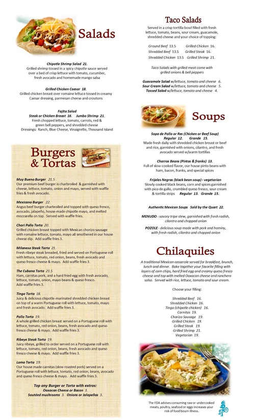 Lunch & Dinner — Tequila Grill & Cantina