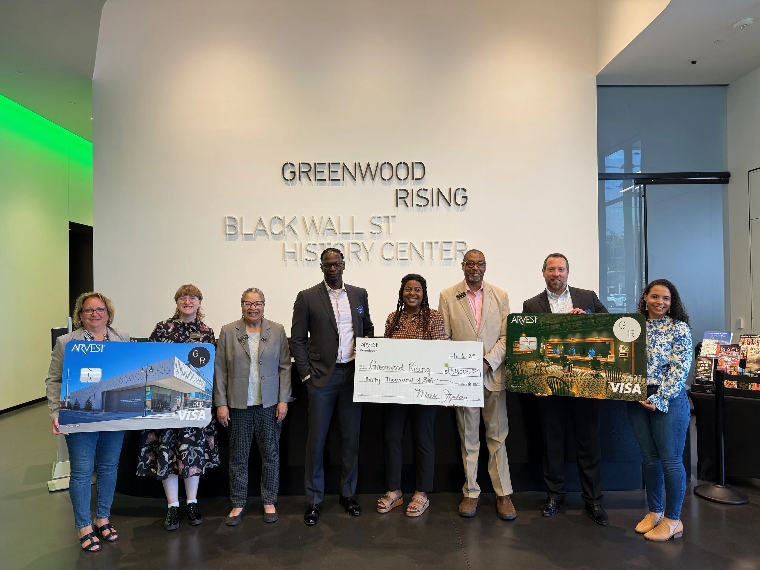 Greenwood Rising | Arvest Bank Launches Greenwood Rising Debit Card ...