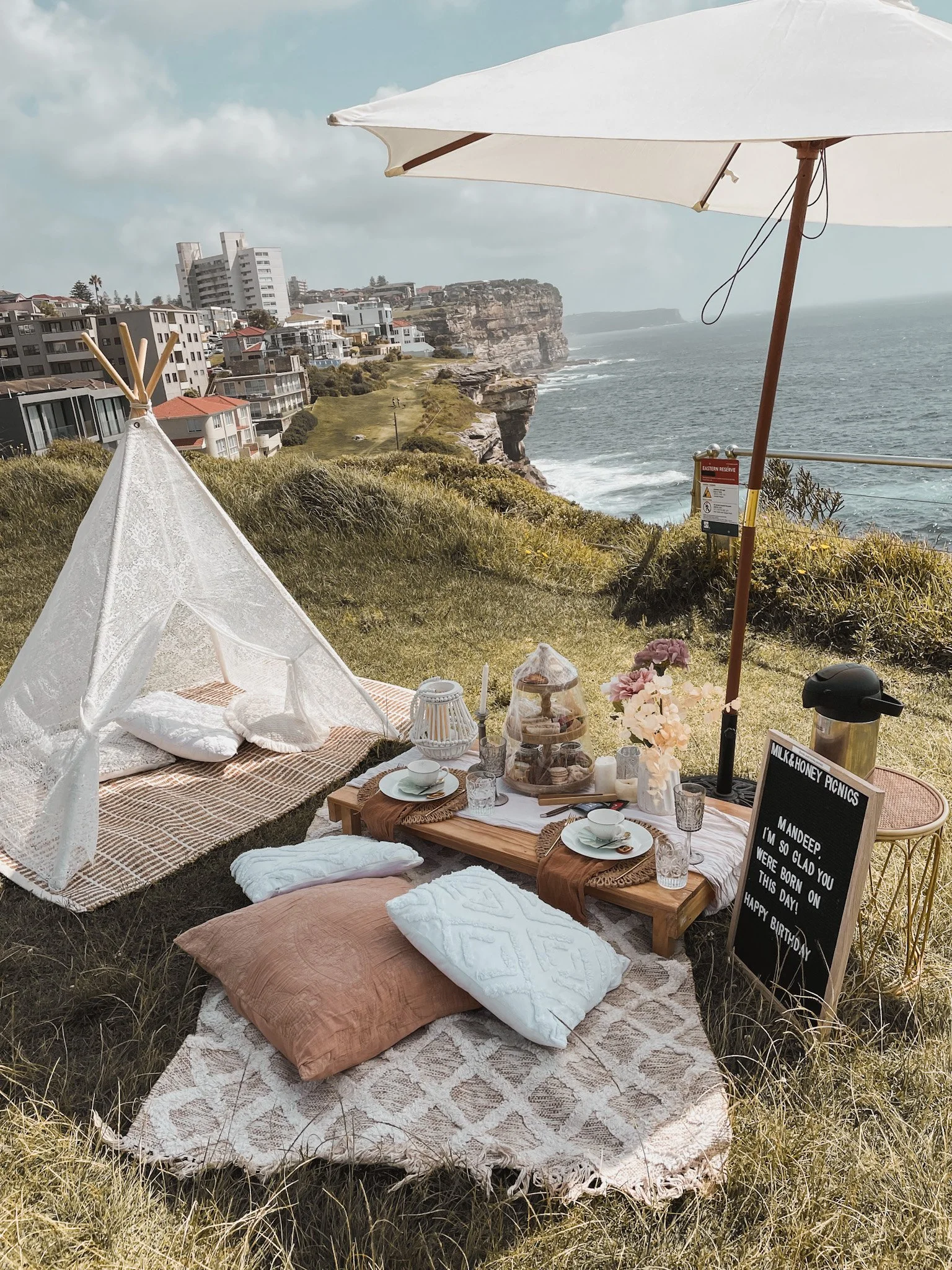 Pop up Picnics | Event Styling Sydney | Milk & Honey Picnics