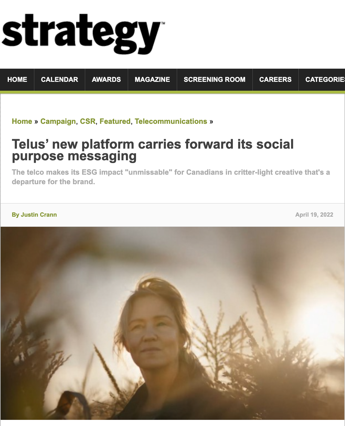 TELUS COMMUNICATIONS~LET'S MAKE THE FUTURE FRIENDLY — GREG BURI TELUS COMMUNICATIONS~LET'S MAKE THE FUTURE FRIENDLY — GREG BURI