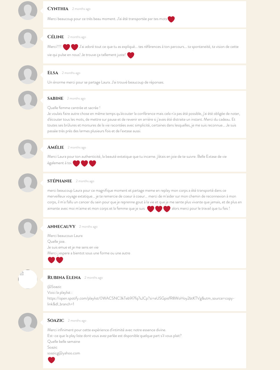 De l'Erotique à l'Extatique - Masterclasse en Francais présentée au ...