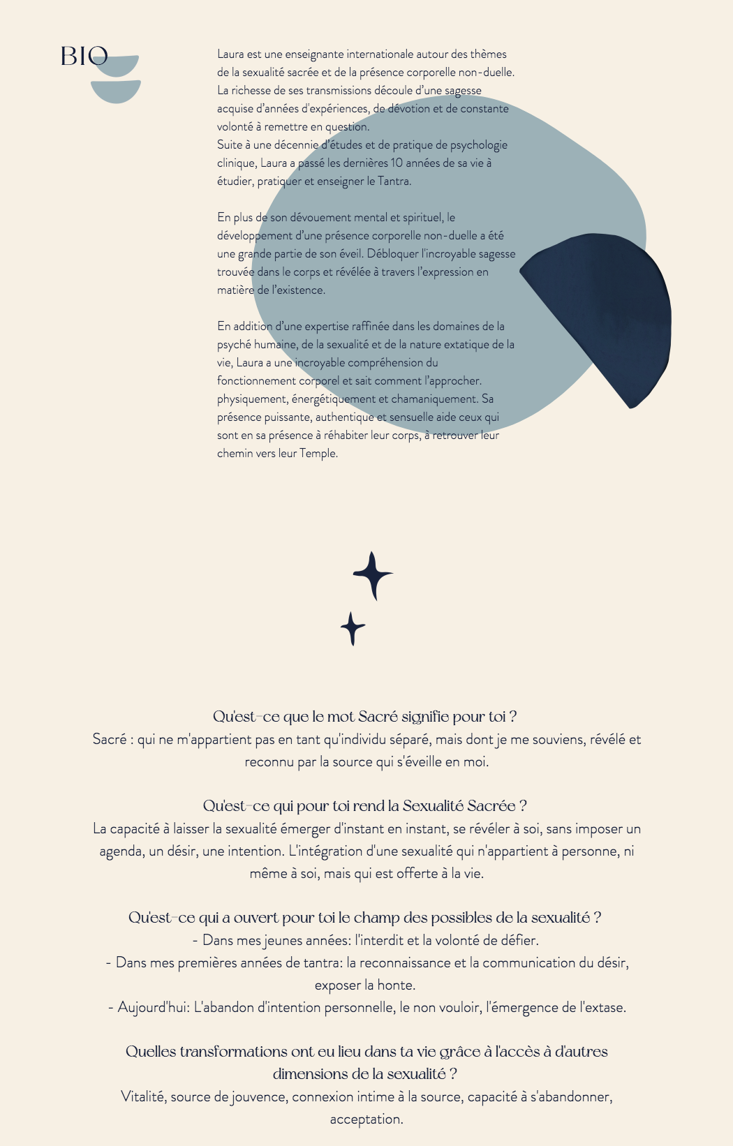 De l'Erotique à l'Extatique - Masterclasse en Francais présentée au ...