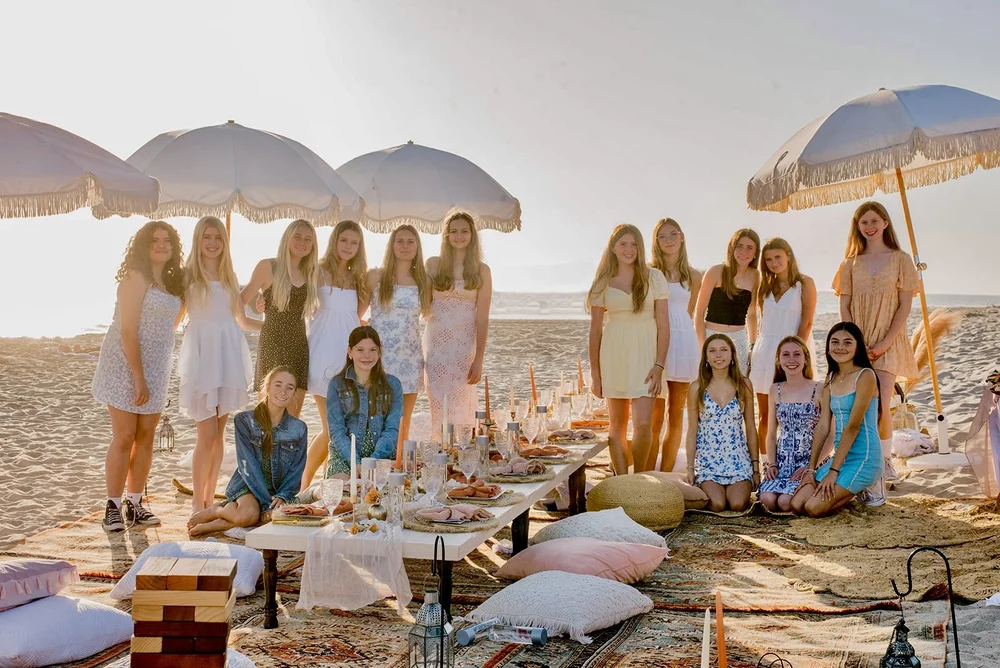 Beach Picnic Pop Up San Diego - Luxury Picnic Company