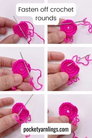 The 3 quick systematic steps involved in How to End a Crochet Project ...