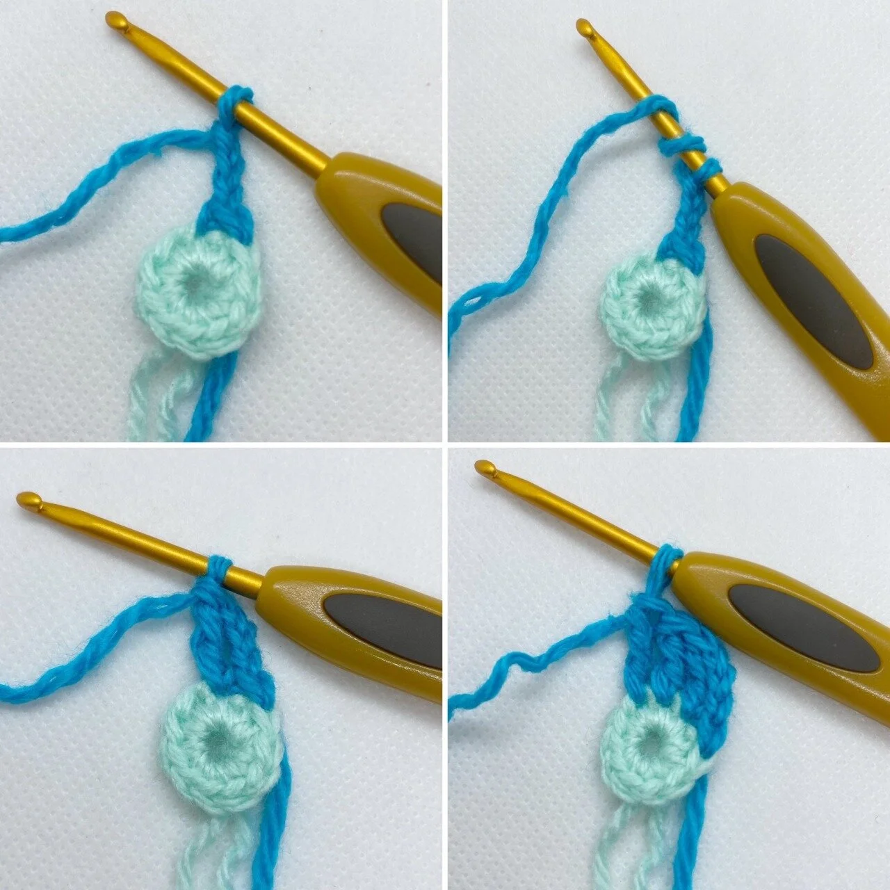 Crocheting Tall Stitches - how to do Treble Crochet — Pocket Yarnlings