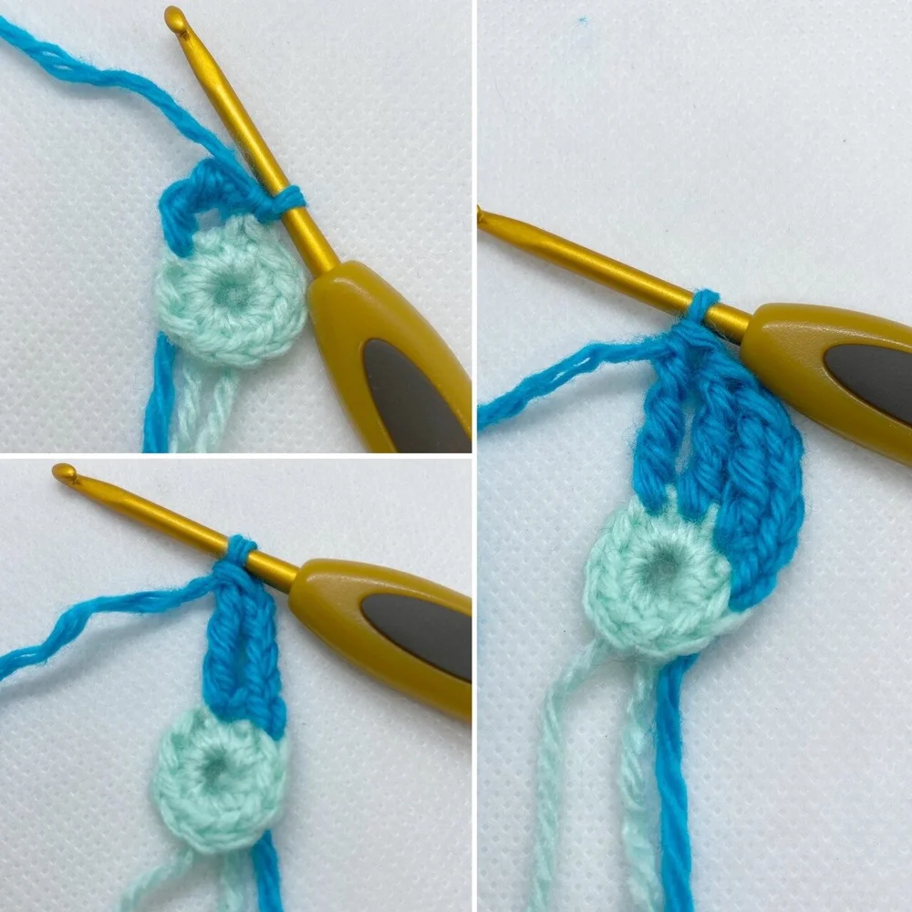 Crocheting Tall Stitches - how to do Treble Crochet — Pocket Yarnlings