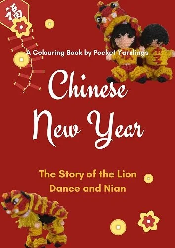 Free Printable Colouring Book and the Story of ‘Nian’. — Pocket Yarnlings