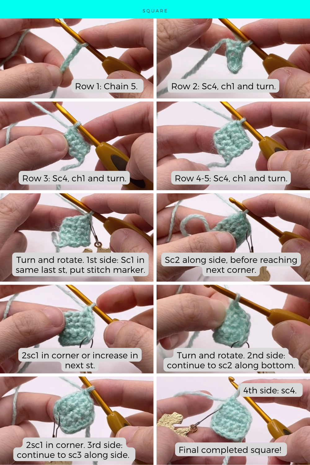 How do you Crochet Different Shapes in Amigurumi? — Pocket Yarnlings