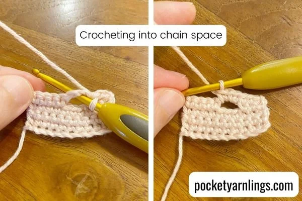 2 simple steps on How to Skip Stitch in Crochet and 5 ways to use them — Pocket Yarnlings ...